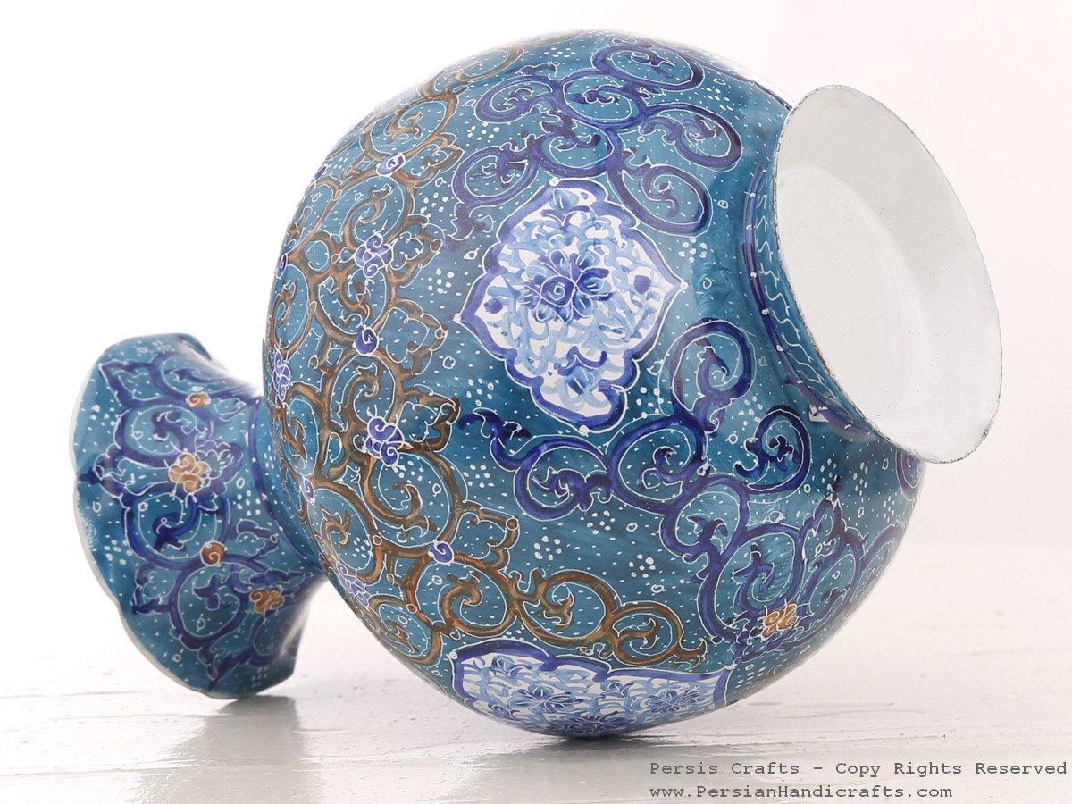 Enamel (Minakari) Flower Vase - HE3040 - Persiada