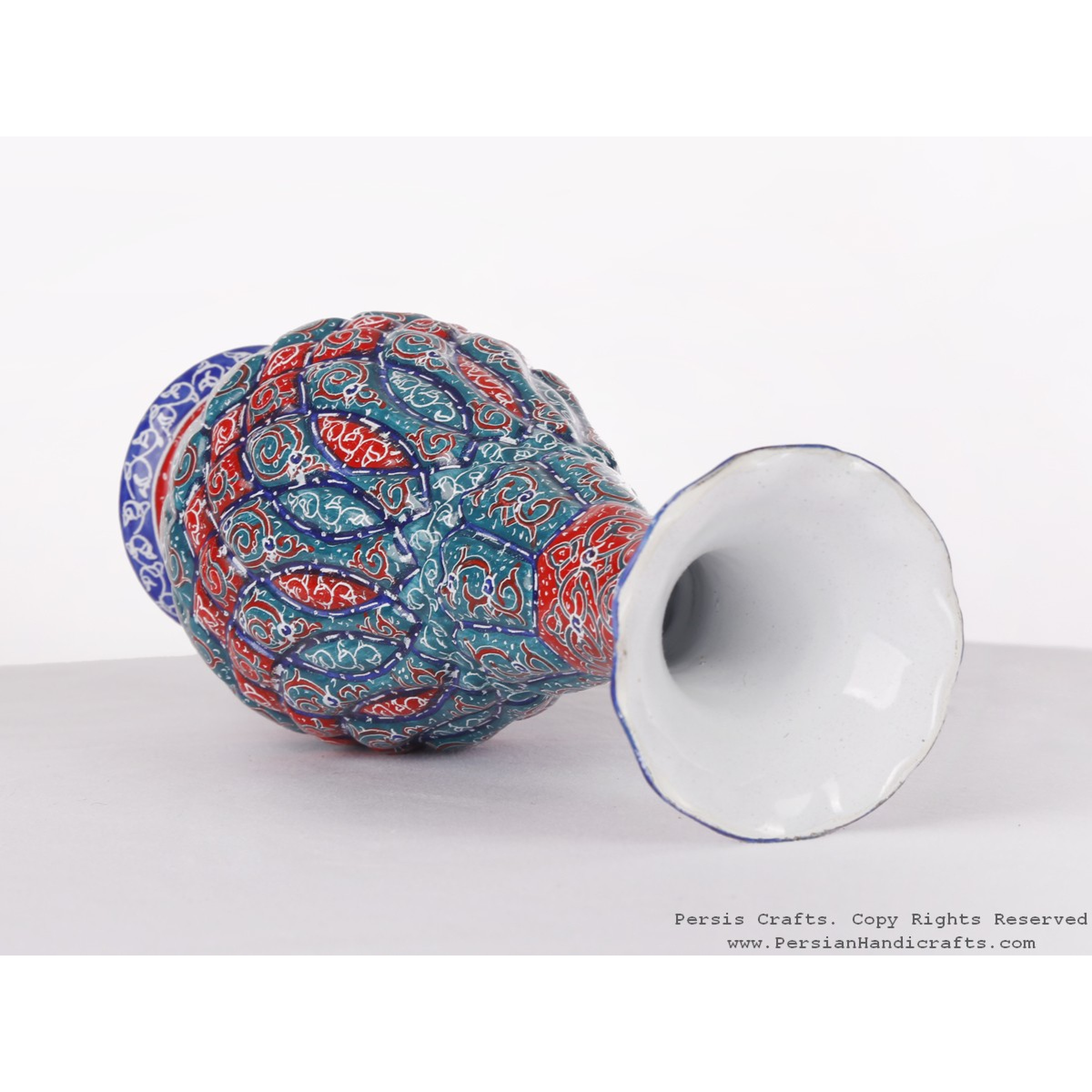 Enamel (Minakari) Flower Vase - HE3611 - Persiada