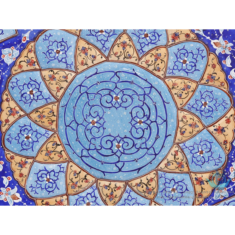 Enamel Classical Eslimi Toranj Minakari Flower Vase - HE3902 - Persiada