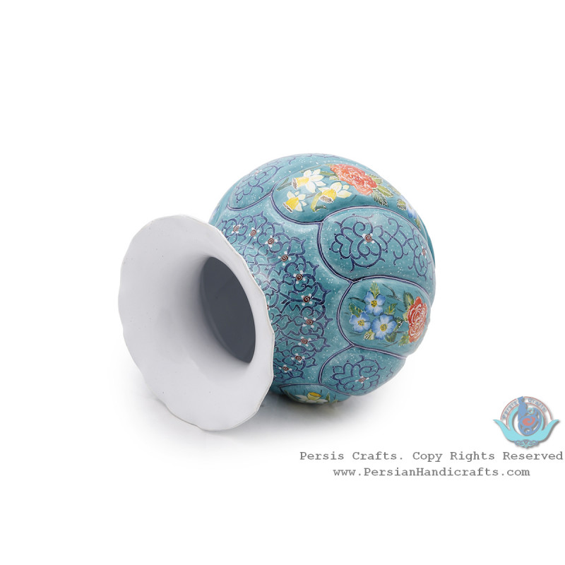 Enamel (Minakari) Eslimi Flower Vase - PE1163 - Persiada