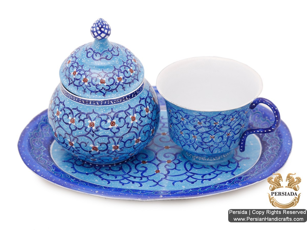 Tea Sugar Set | Hand Painted Minakari | Persiada HE5201