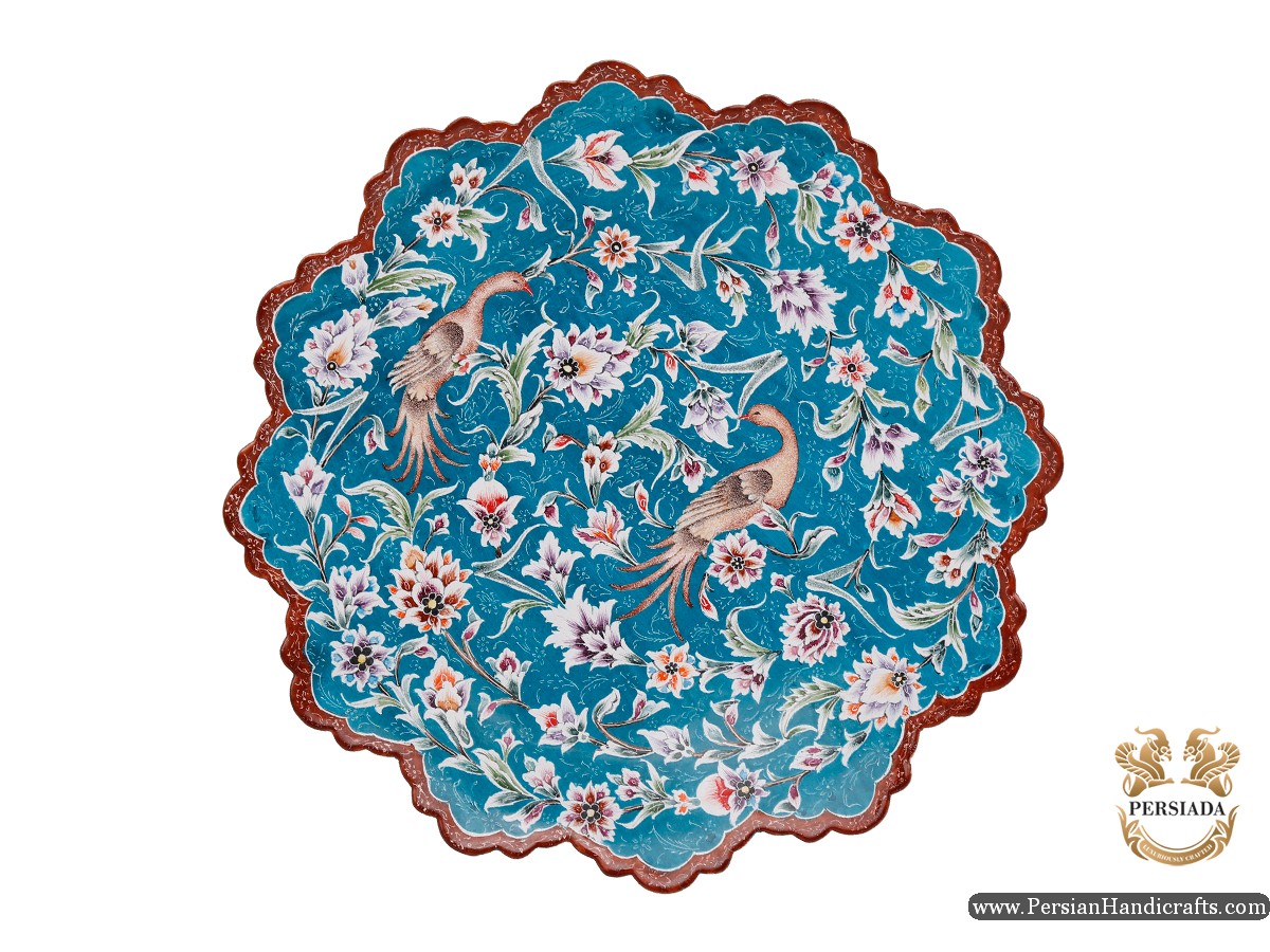 Wall Plate | Hand Painted Minakari | Persiada HE6104
