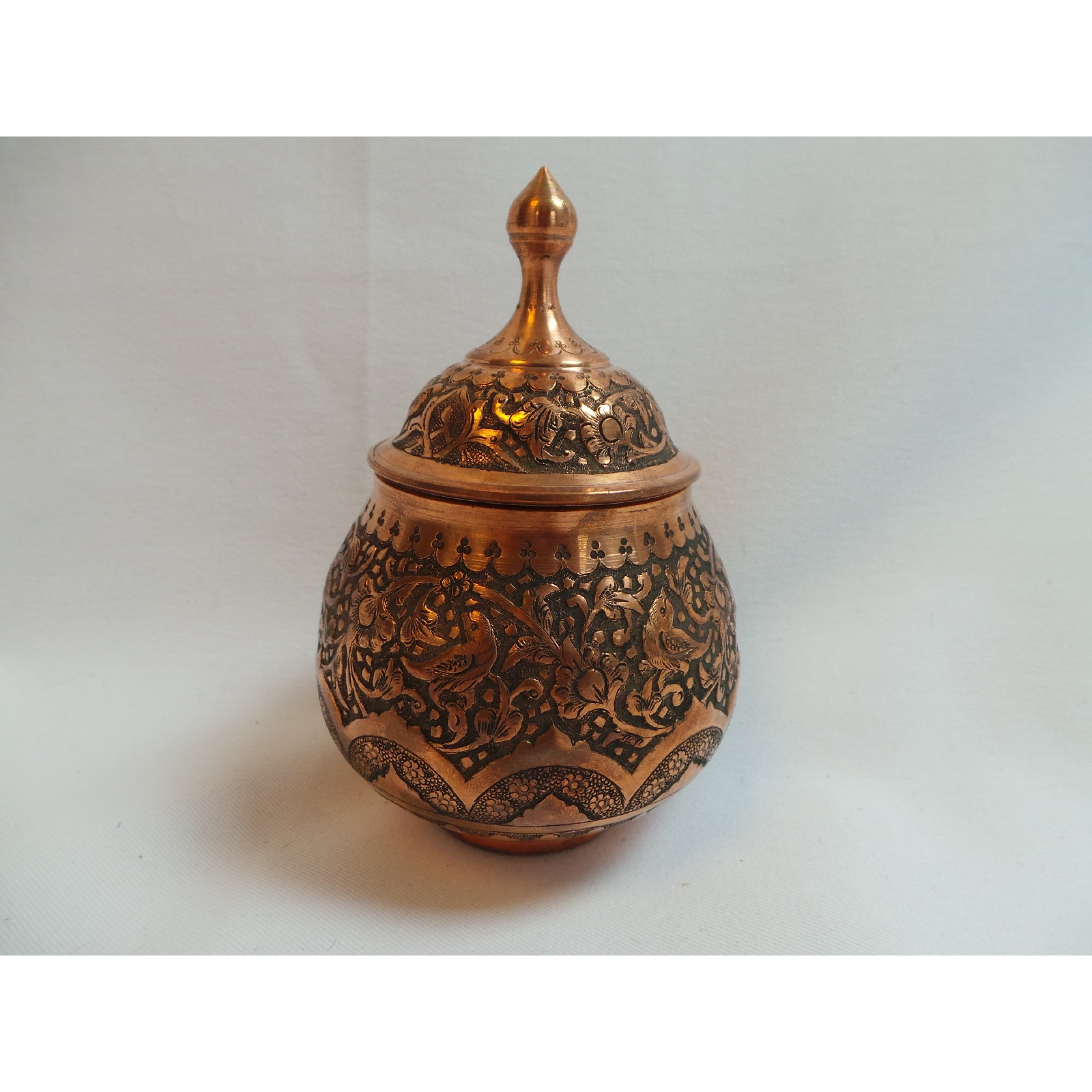 Luxury Engraved Sugar Pot/Candy Dish - HG1036 - Persiada