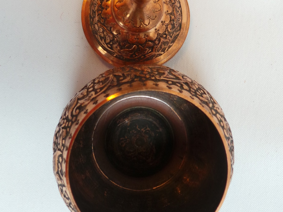 Luxury Engraved Sugar Pot/Candy Dish - HG1036 - Persiada