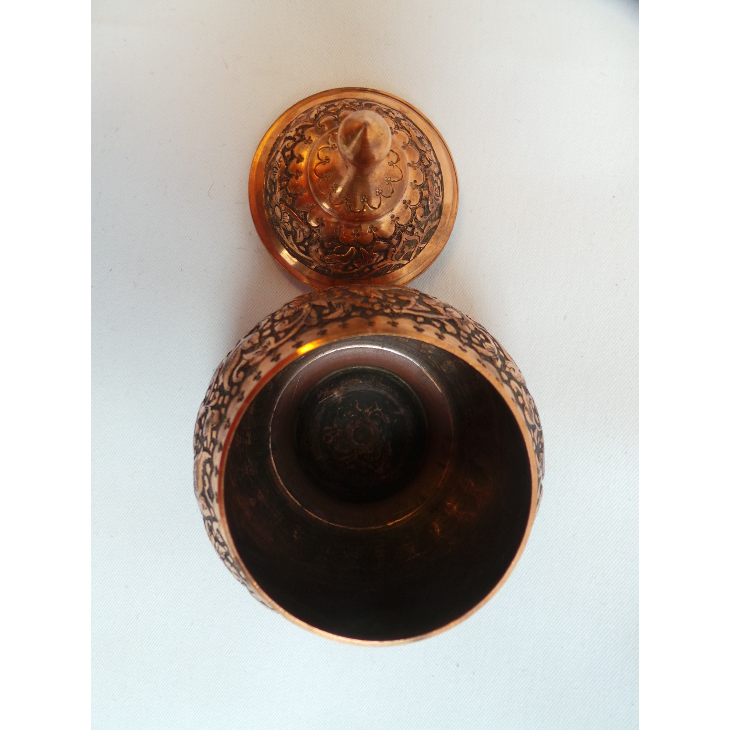 Luxury Engraved Sugar Pot/Candy Dish - HG1036 - Persiada