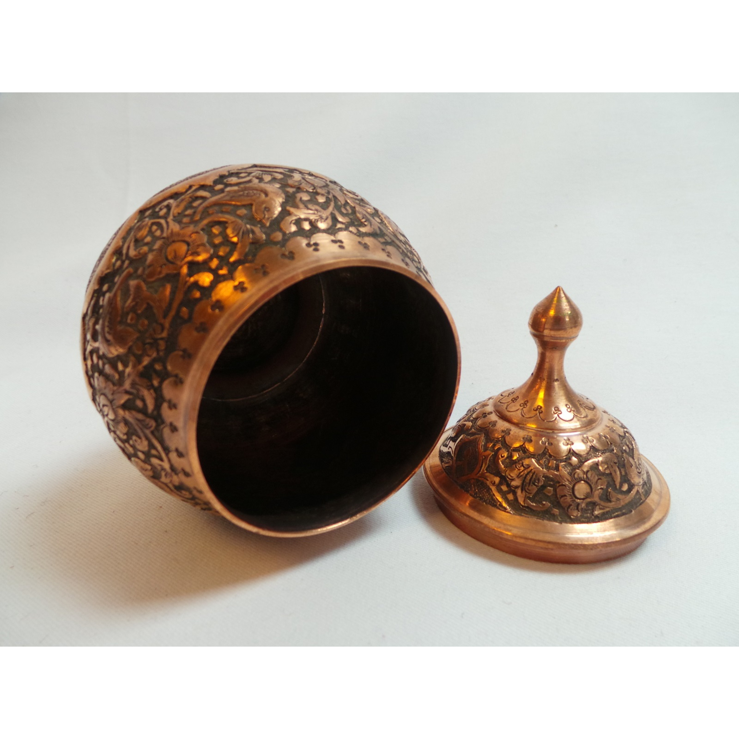 Luxury Engraved Sugar Pot/Candy Dish - HG1036 - Persiada