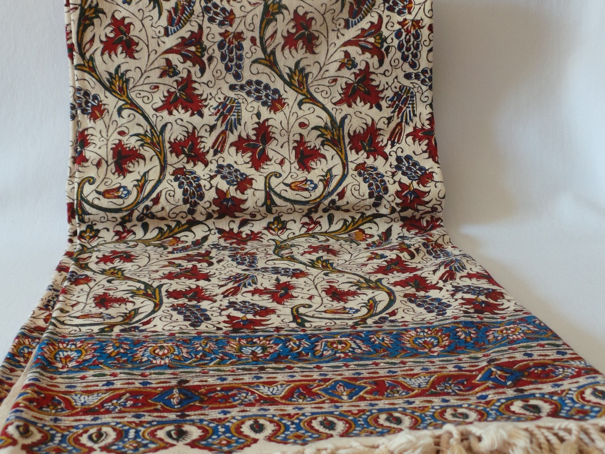 Persian Ghalamkar Tablecloth - HGH2055 - Persiada