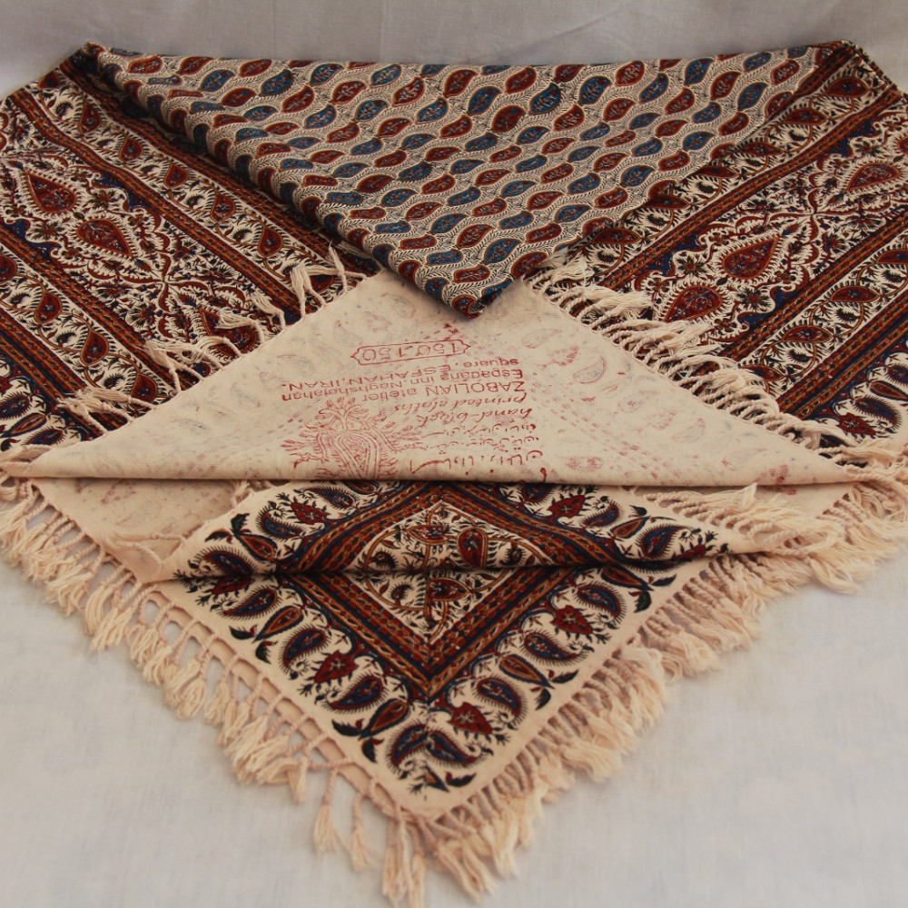 Persian Ghalamkar Tablecloth - HGH3052 - Persiada