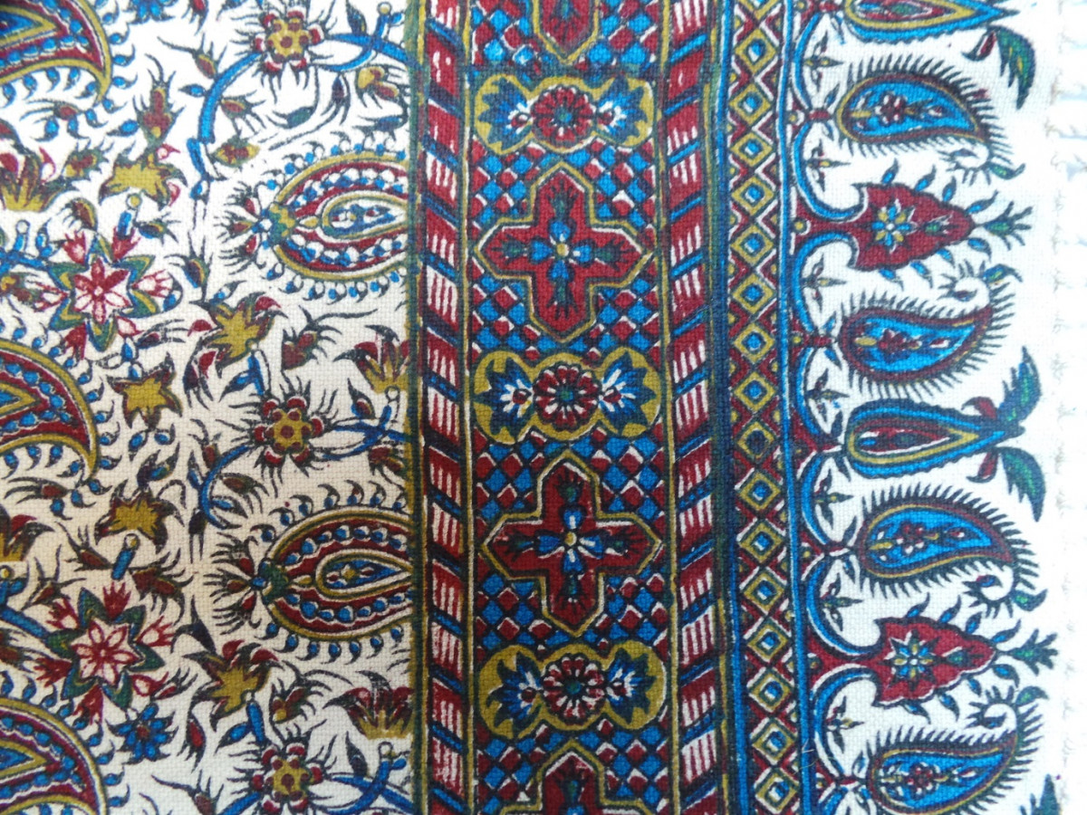 Persian Ghalamkar Tablecloth - HGH3060 - Persiada