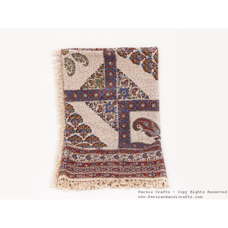 Persian Tapestry (Ghalamkar) Tablecloth - HGH3610 - Persiada