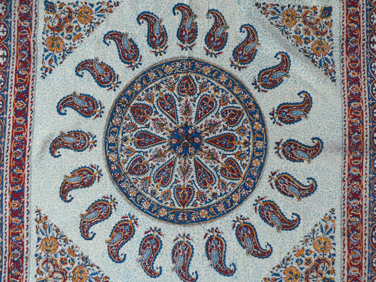 Tablecloth (Ghalamkar) - HT1041 - Persiada