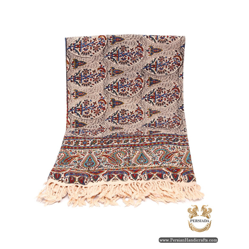 Square Tablecloth | Hand Printed Ghalamkar | Persiada HGH6104