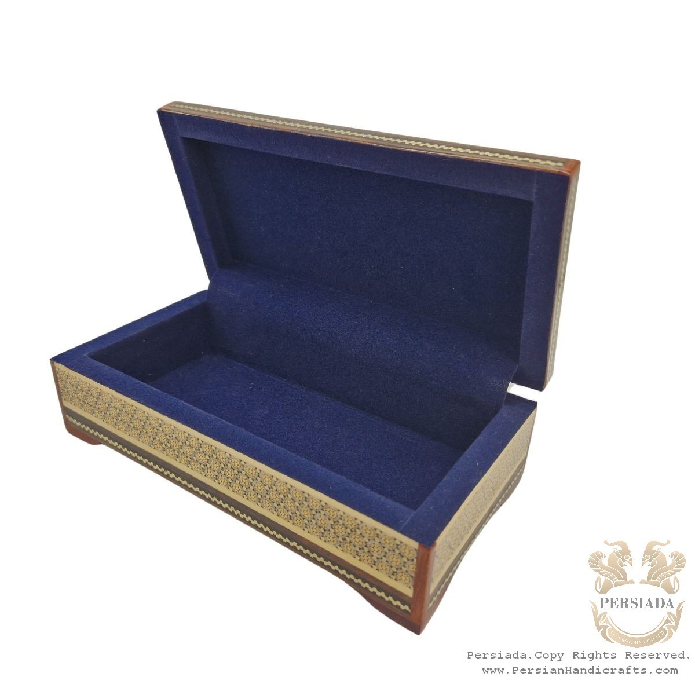 Wooden Collectible Box | Khatam Marquetry w Miniature | HKH8013