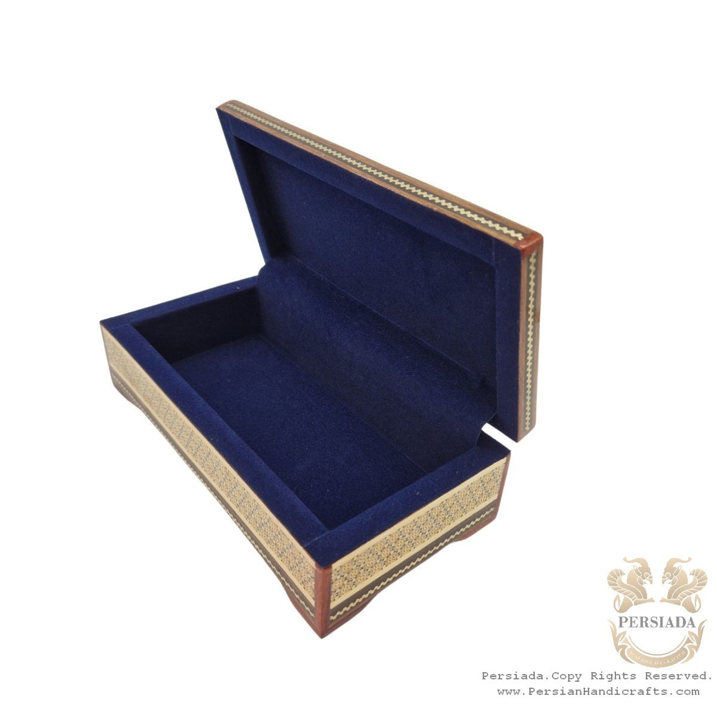 Wooden Collectible Box | Khatam Marquetry w Miniature | HKH8014