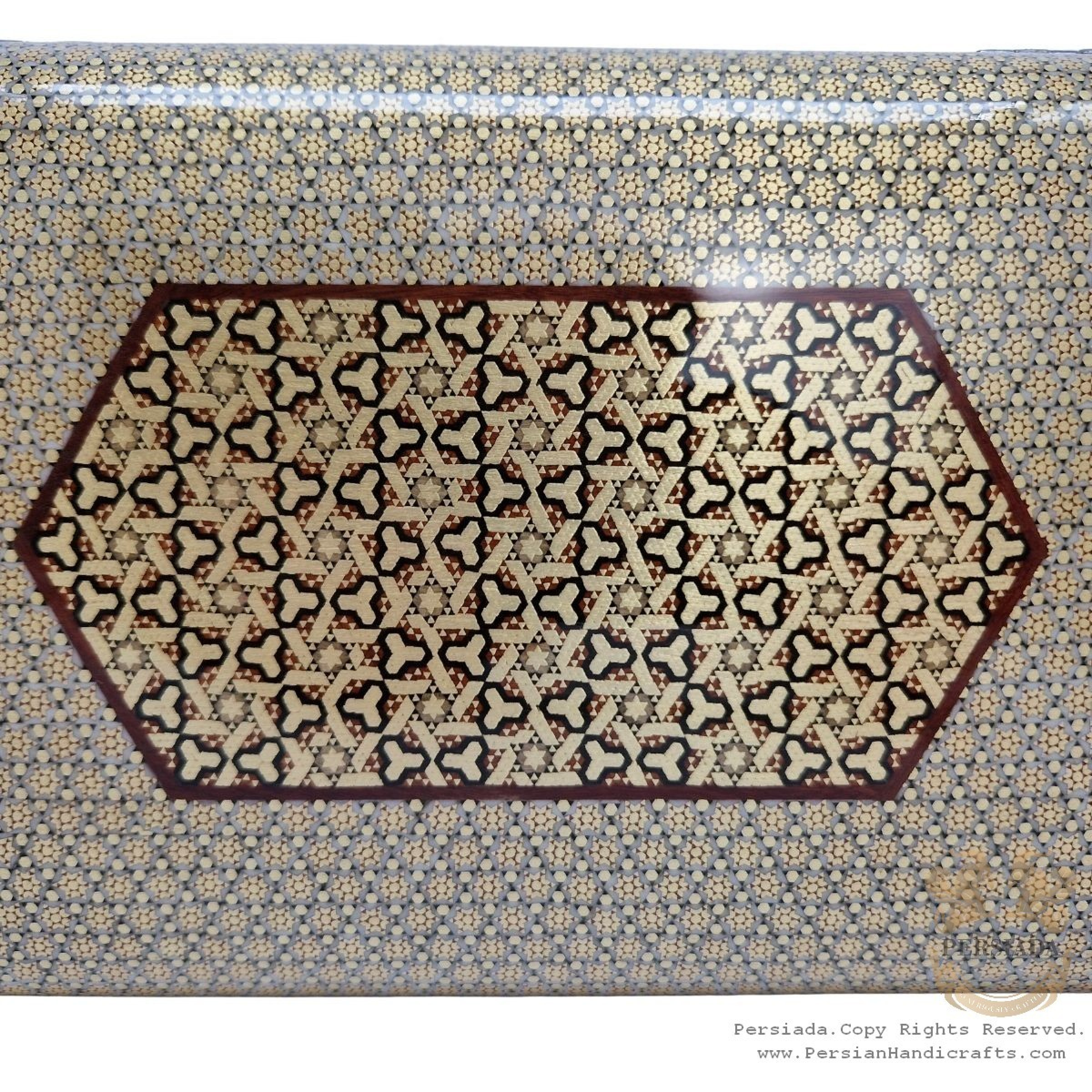Exquisite Wooden Collectible Storage Box | In & Out Khatam Marquetry ...