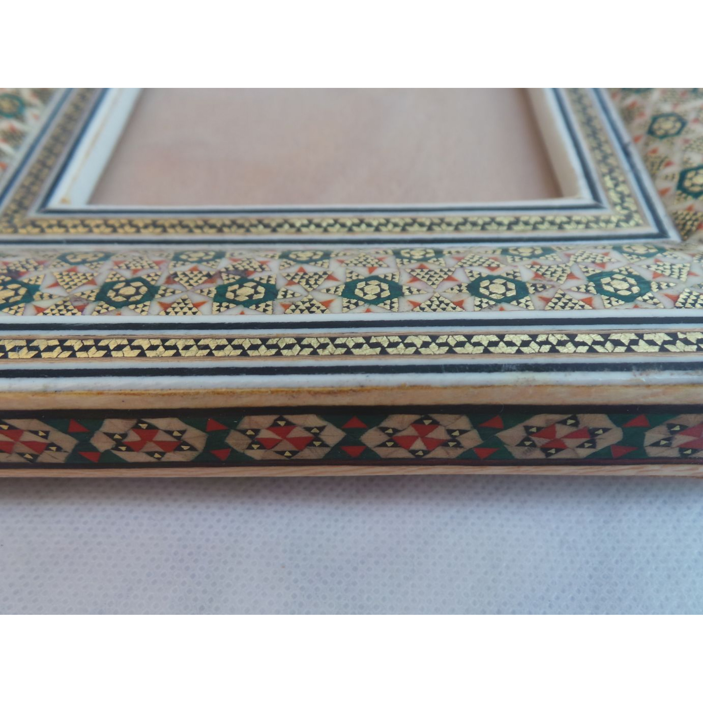 Persian Khatam Handicrafts Photo Frame - HKH3009 - Persiada