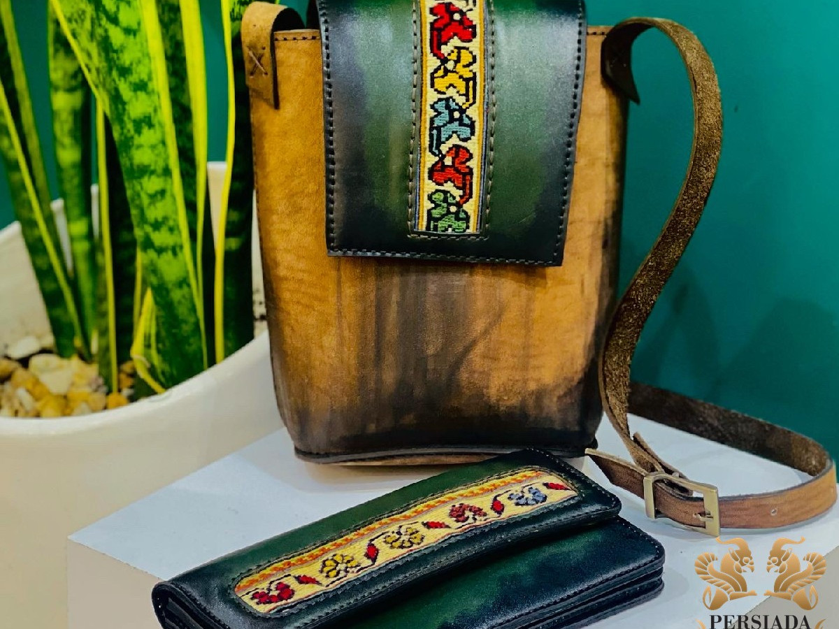 Handmade Bag | Leather Patina Artwork | HLK1002 | Persiada