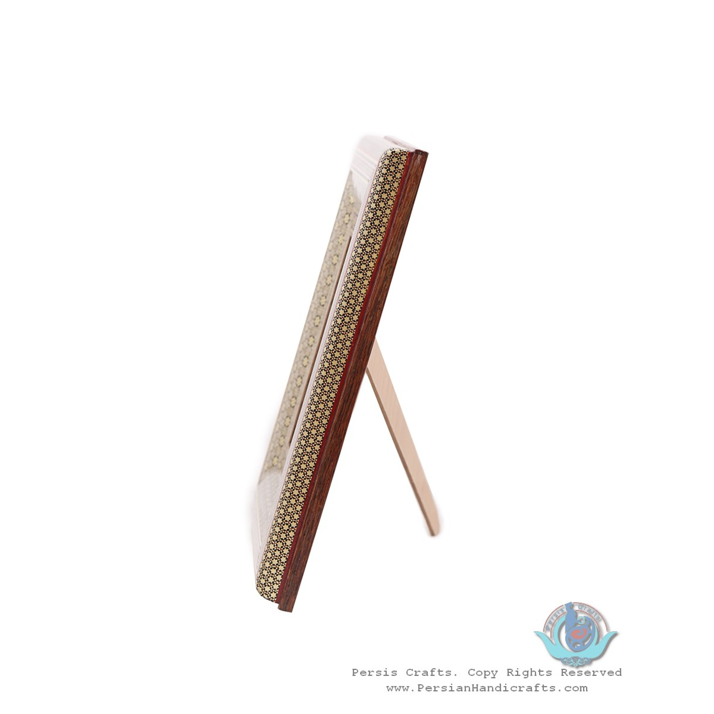 Classy Khatam Marquetry Photo Frame with Back Stand - HKH3922 - Persiada