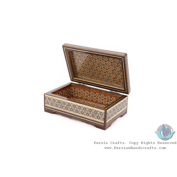 Privileged Decorative Khatam Boxes w Chogan Miniature - HKH4004 - Persiada