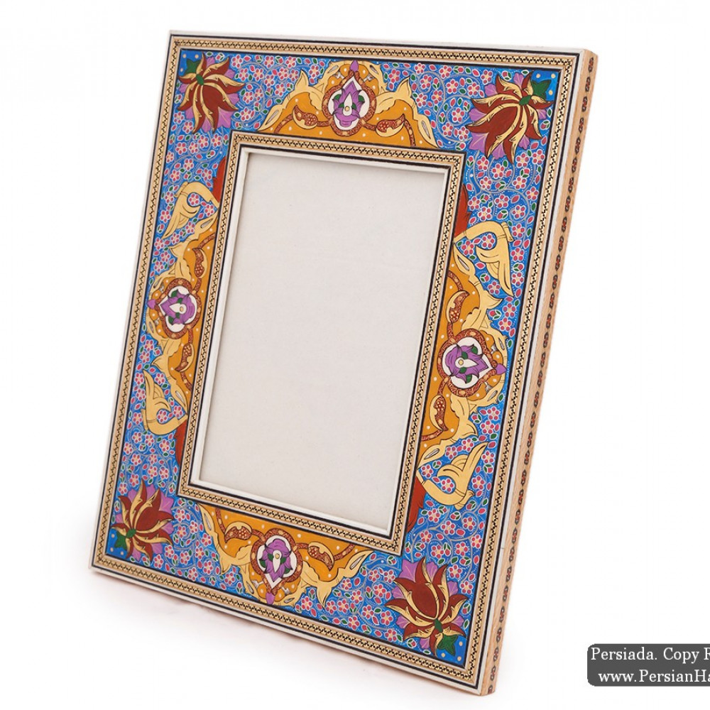 Unique Photo Frame | Custom Design Khatam Marquetry | Persiada HKH5103