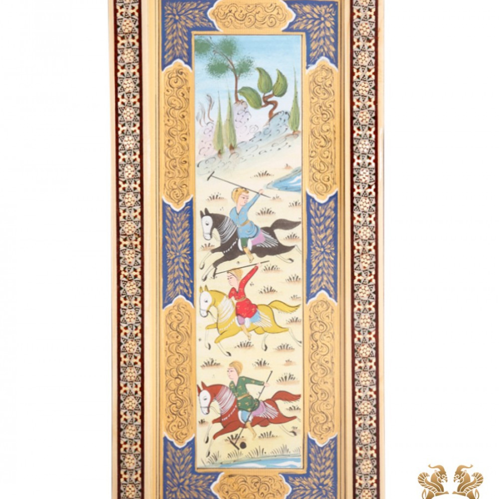 Decorative Painting Khatam Frame | Hand Painting Miniature | Persiada ...