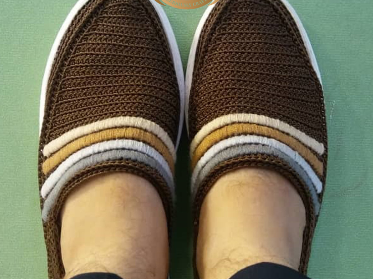 Give Traditional Persian Shoes | Cotton Handmade | PHG701 | Persiada