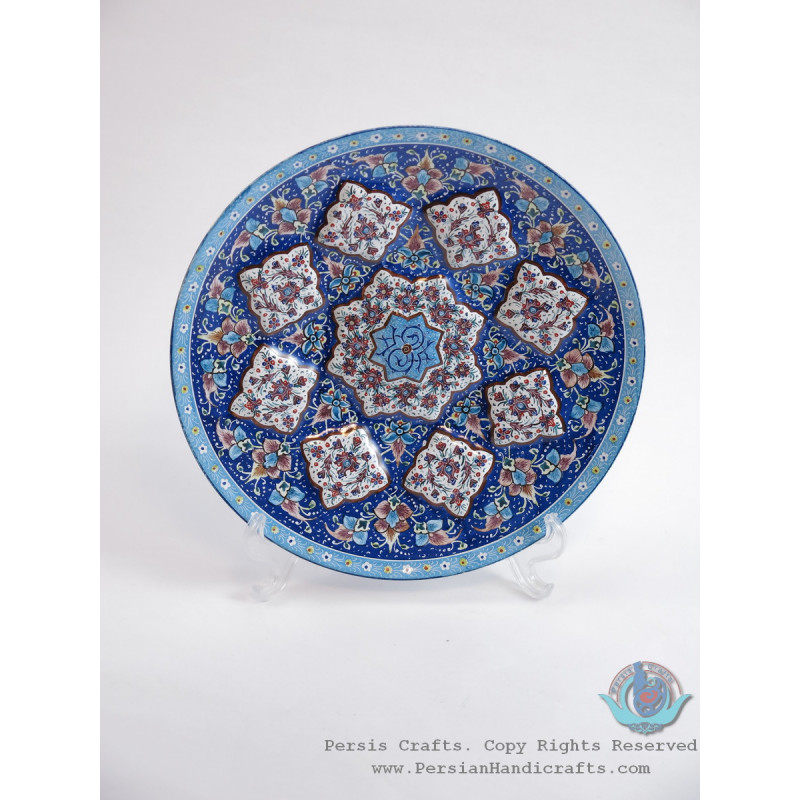 Plate Persian Enamel on Pottery | HPM531