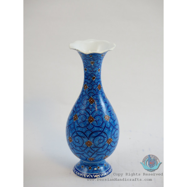 Enamel (Minakari) Eslimi Flower Vase - PE1113 - Persiada