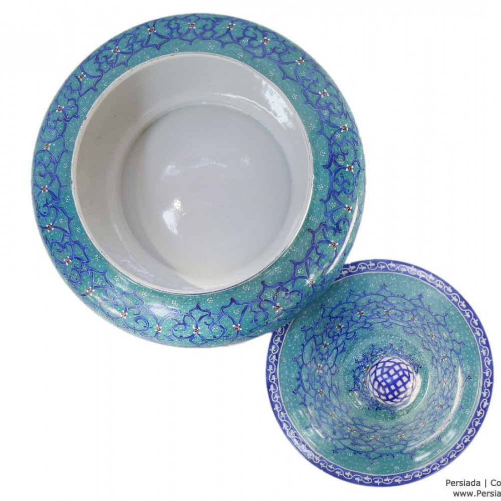 Sugar Candy Pot - Enamel Minakari | PE4108 Persiada