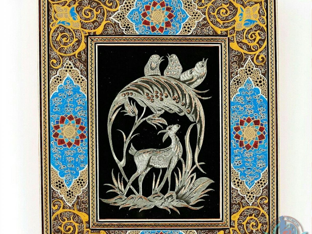 Khatam Marquetry Art Frame - PKH1022