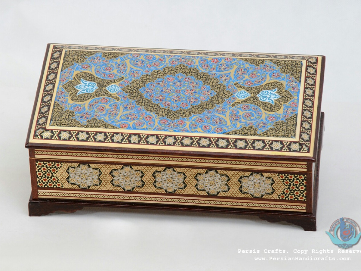 Persian Khatam Handicrafts Cutlery Box - PKH1055
