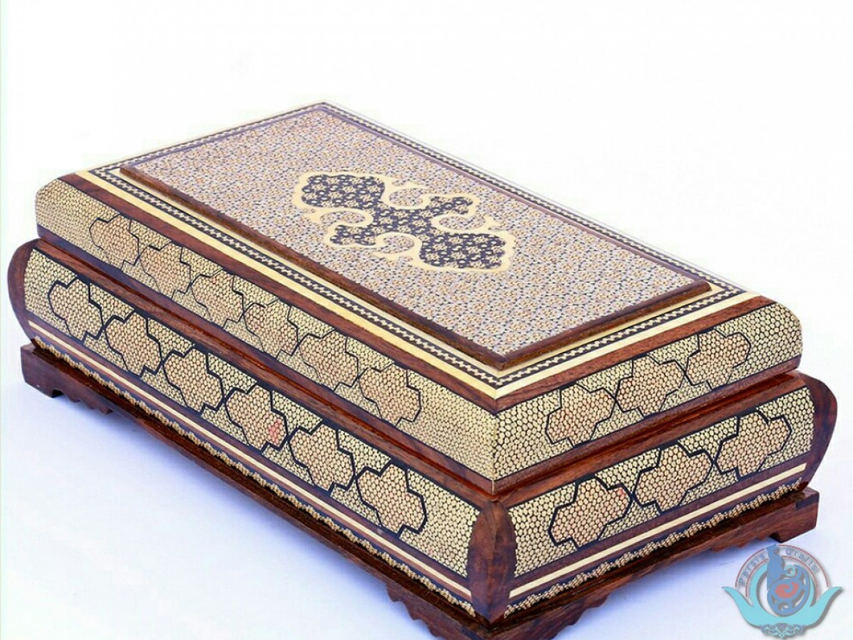 Persian Khatam Handicrafts Cutlery Box - PKH1055