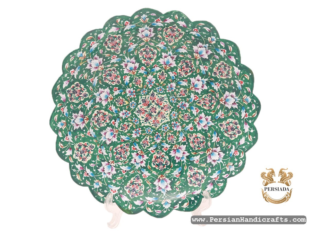 Wall Plate | Hand Painted Enamel Minakari | HE7108 | Persiada