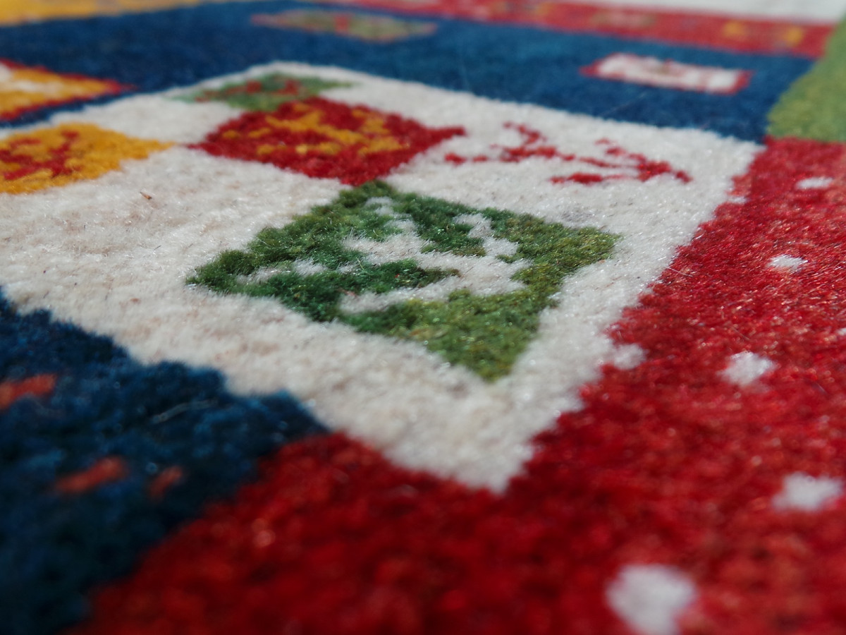 Persian Wool Gabbeh Rug - PRG158 - Persis Crafts