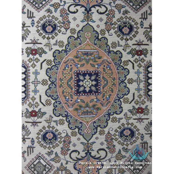 Premium Persian Geometric Design Isfahan Rug - RI4040