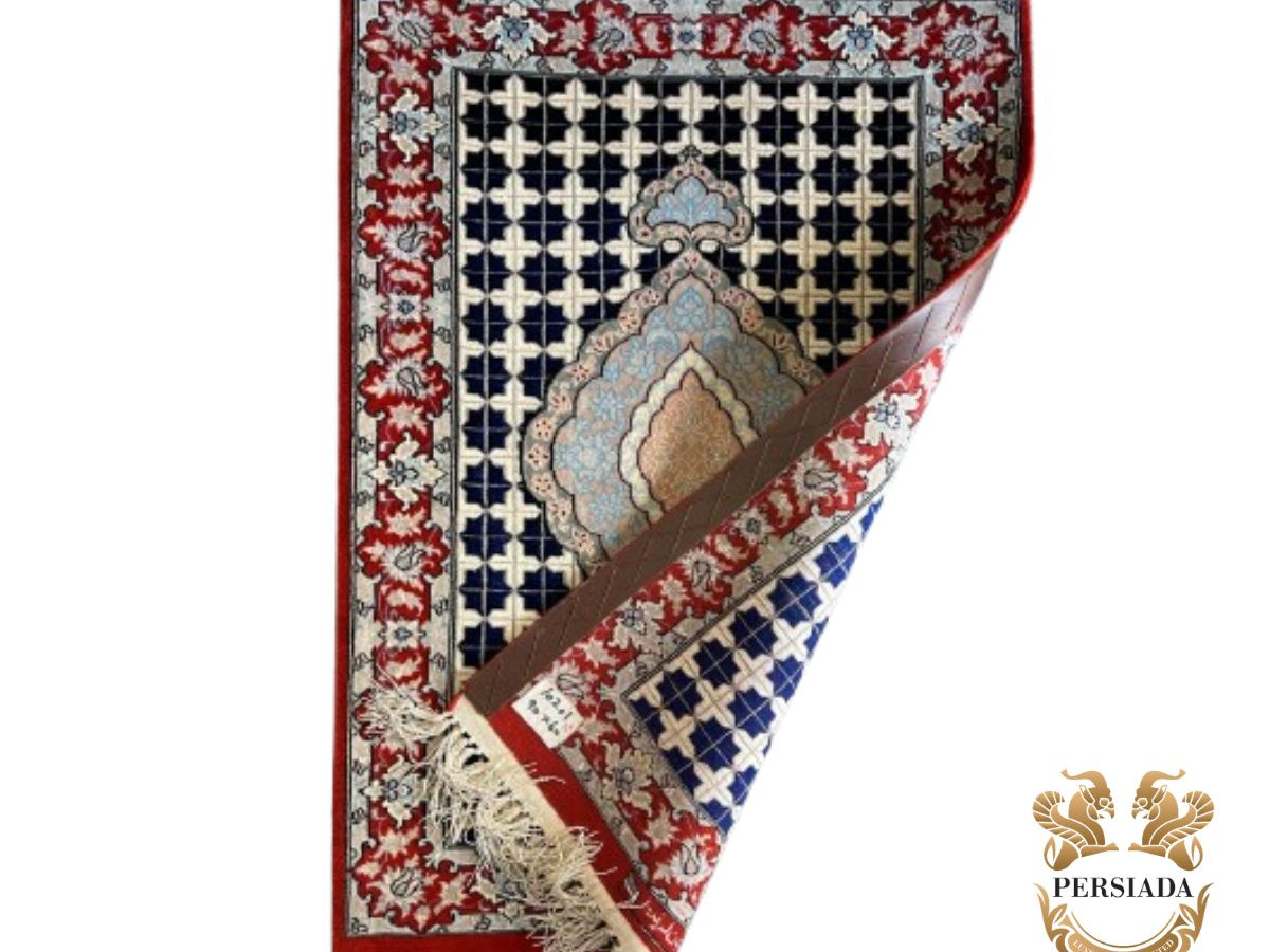 Handmade Silk | Isfahan Persian Rug | RI8004 | Persiada