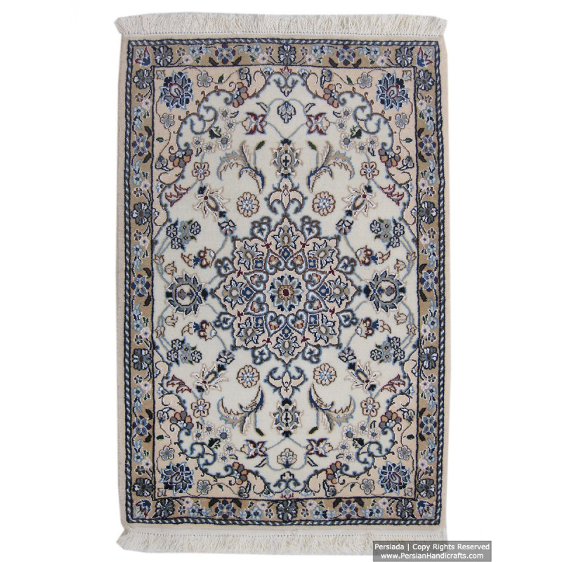 Nain Persian Wool & Silk Rug - PRN1006 - Persis Crafts