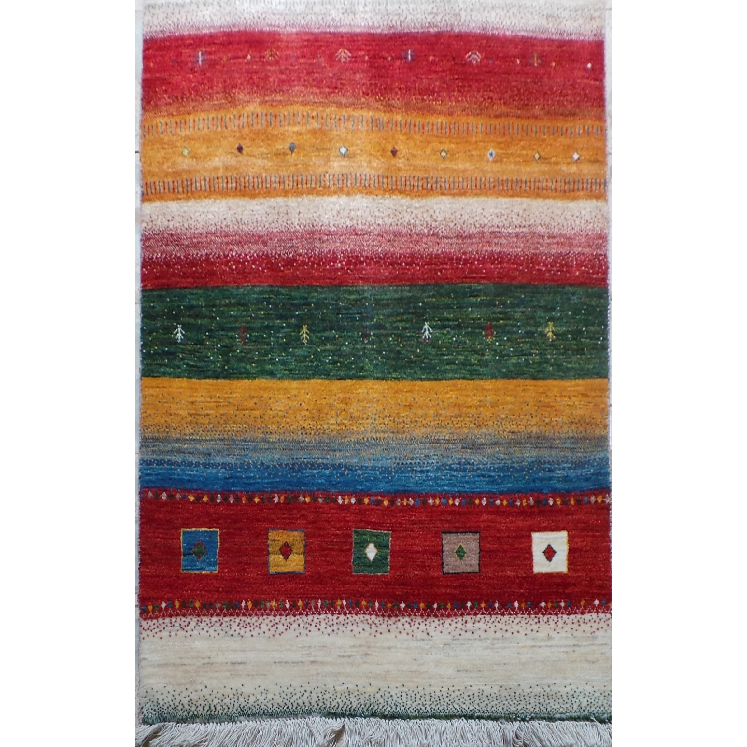 Persian Wool Gabbeh Rug - PRG146 - Persis Crafts