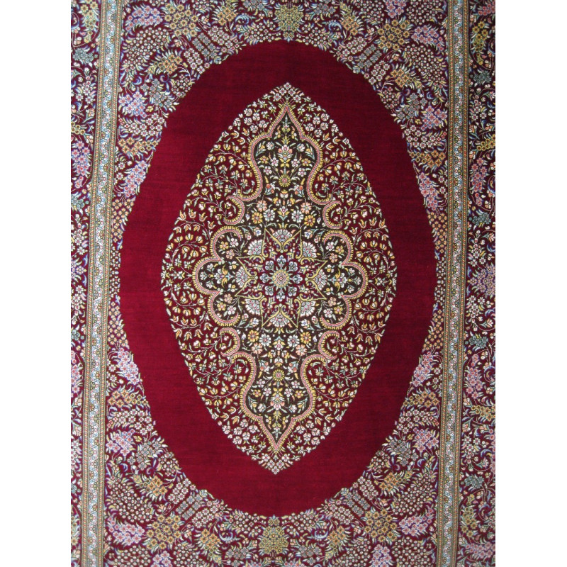 Premium Persian Geometric Design Isfahan Rug - RI4040