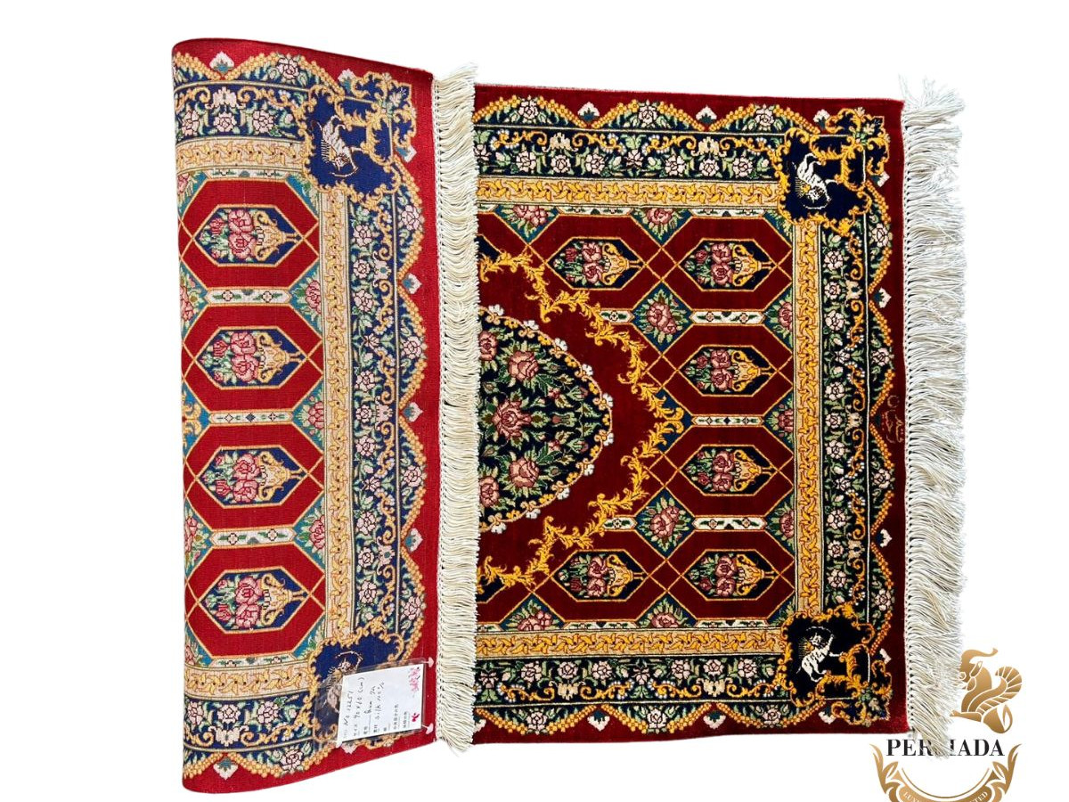 Handmade Silk | Qum Persian Rug | RQ8001 | Persiada
