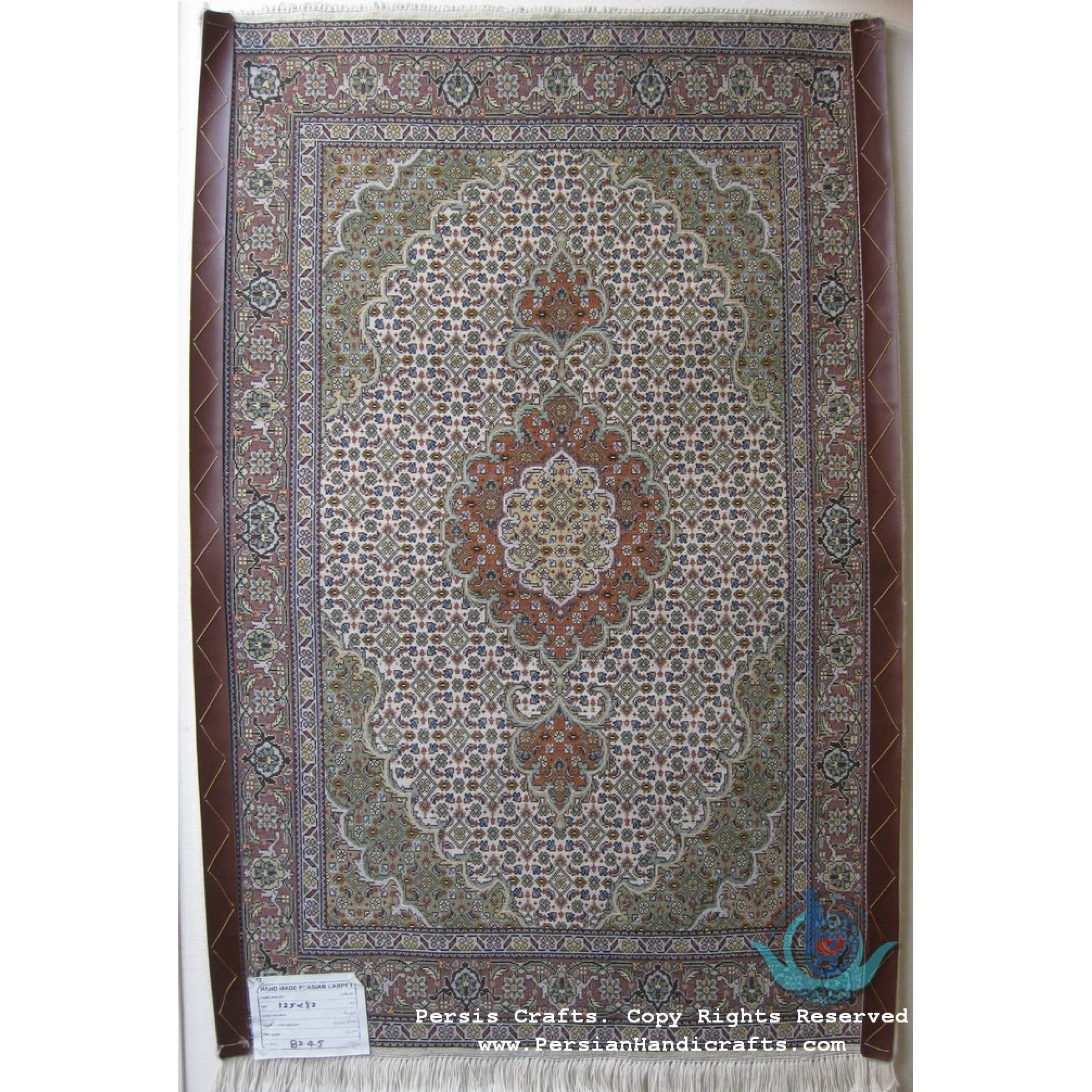Persian Mahi Design Tabriz Rug - RT4000 - Persis Crafts