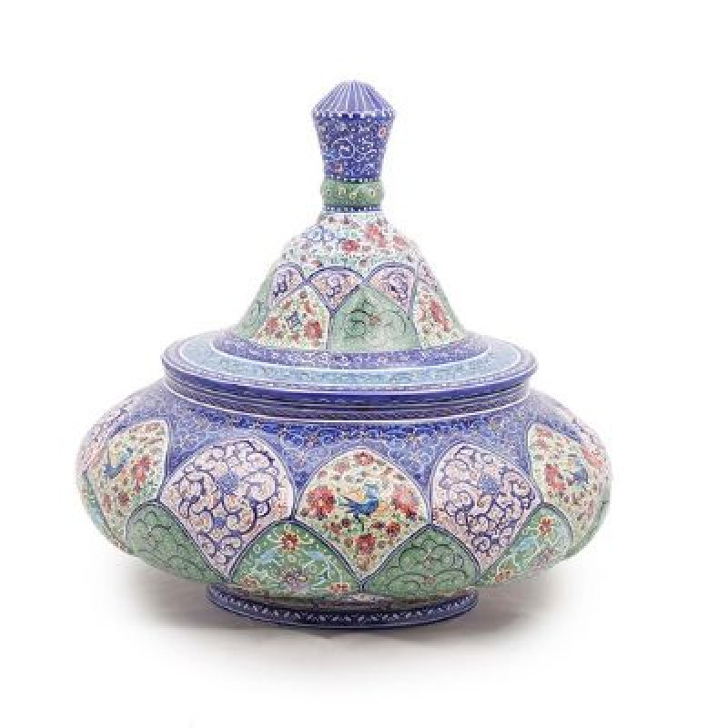 Persian Enamel (Minakari) - Art of Coloring Metal Surfaces