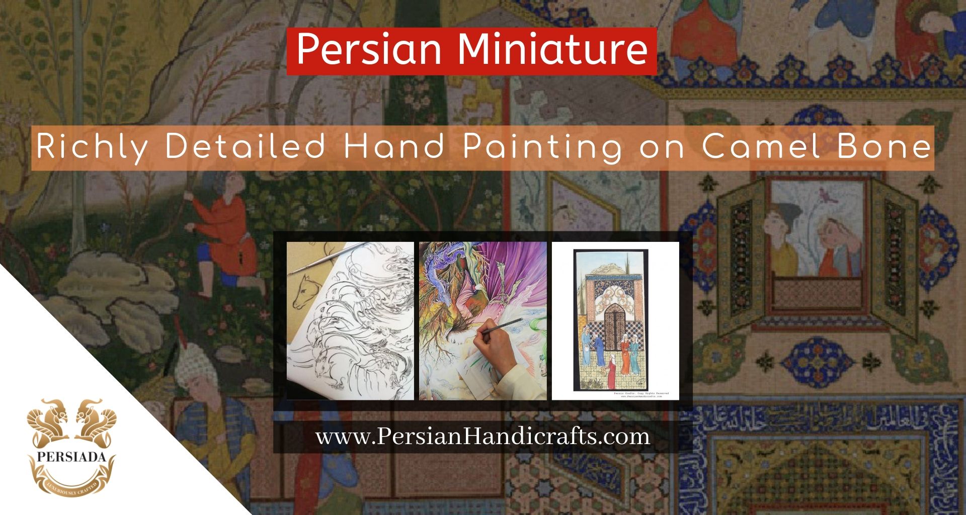 Miniator the Persian Miniature Hand Painting - Persiada